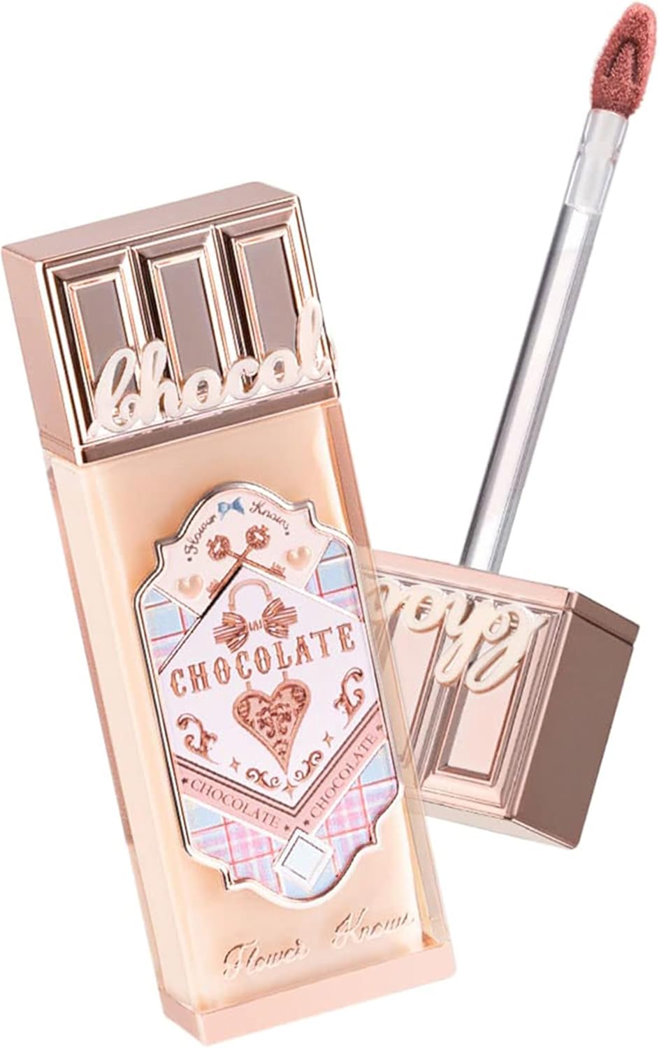 Flower Knows Chocolate Wonder-Shop Cloud Lip Cream (CH02 Almond Souffle ...