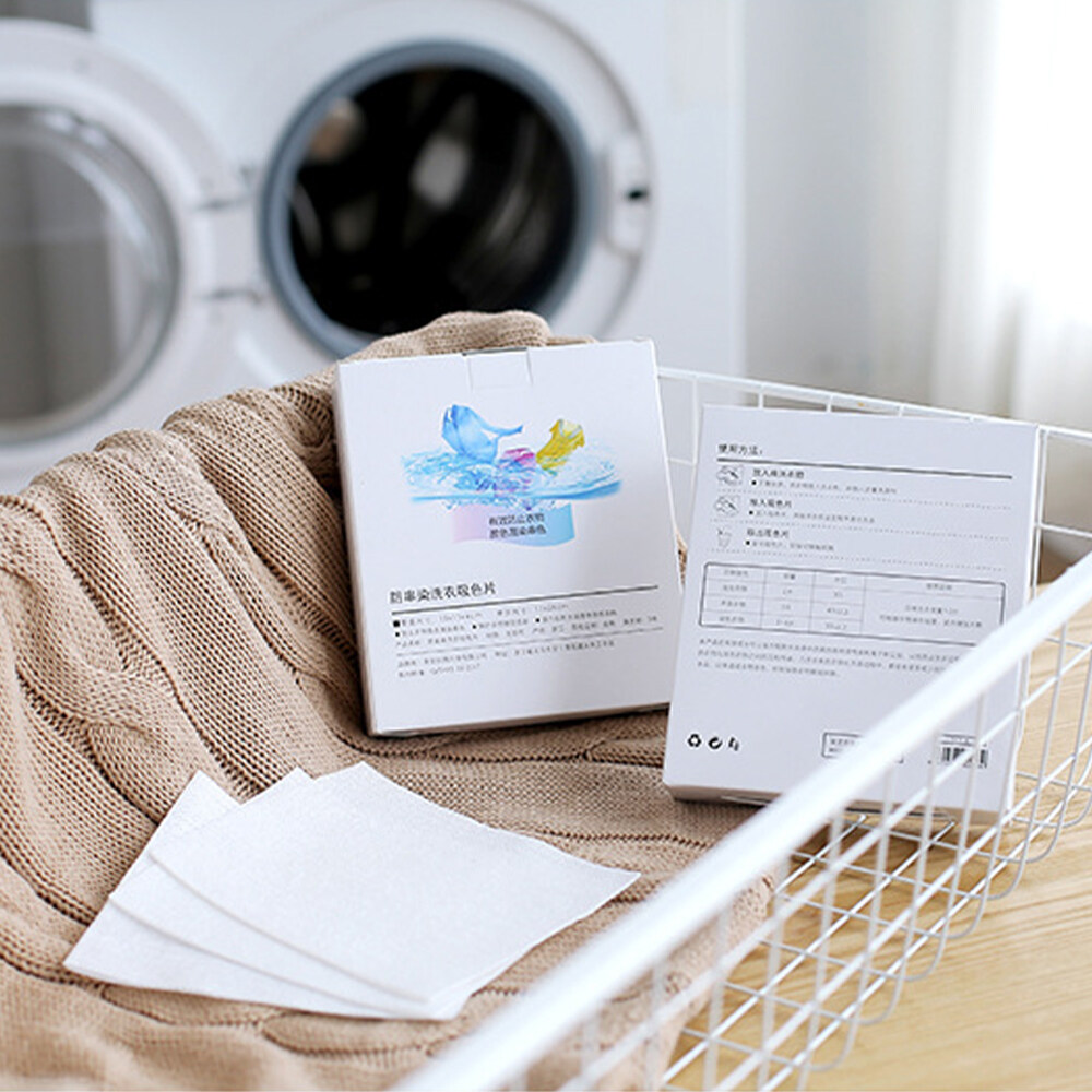 Machine Washing 24 Pack Color Absorption Sheet Dye Resistant Anti Dye ...