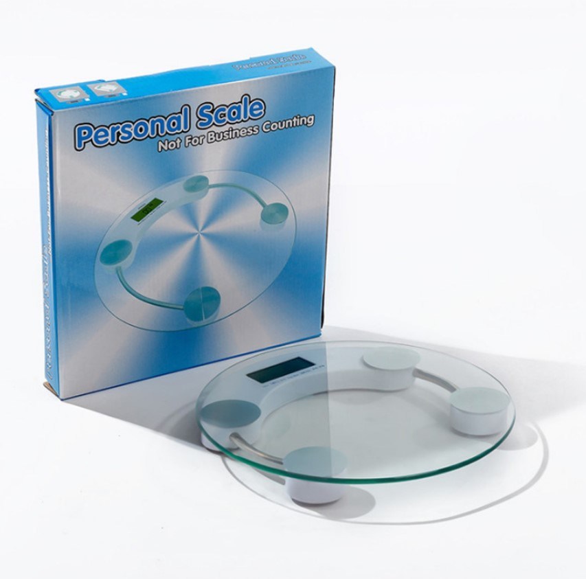 Digital Personal Tempered Glass Weight Scale | Daraz.lk