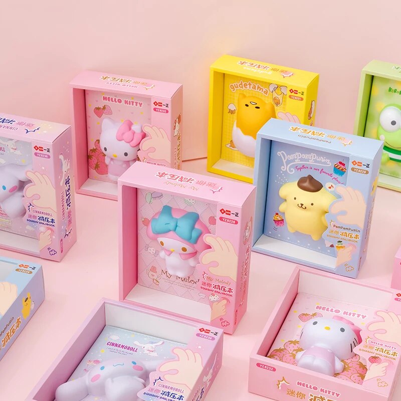 dairy books for girls Sanrio Mini Decompression Notebook Kawaii ...