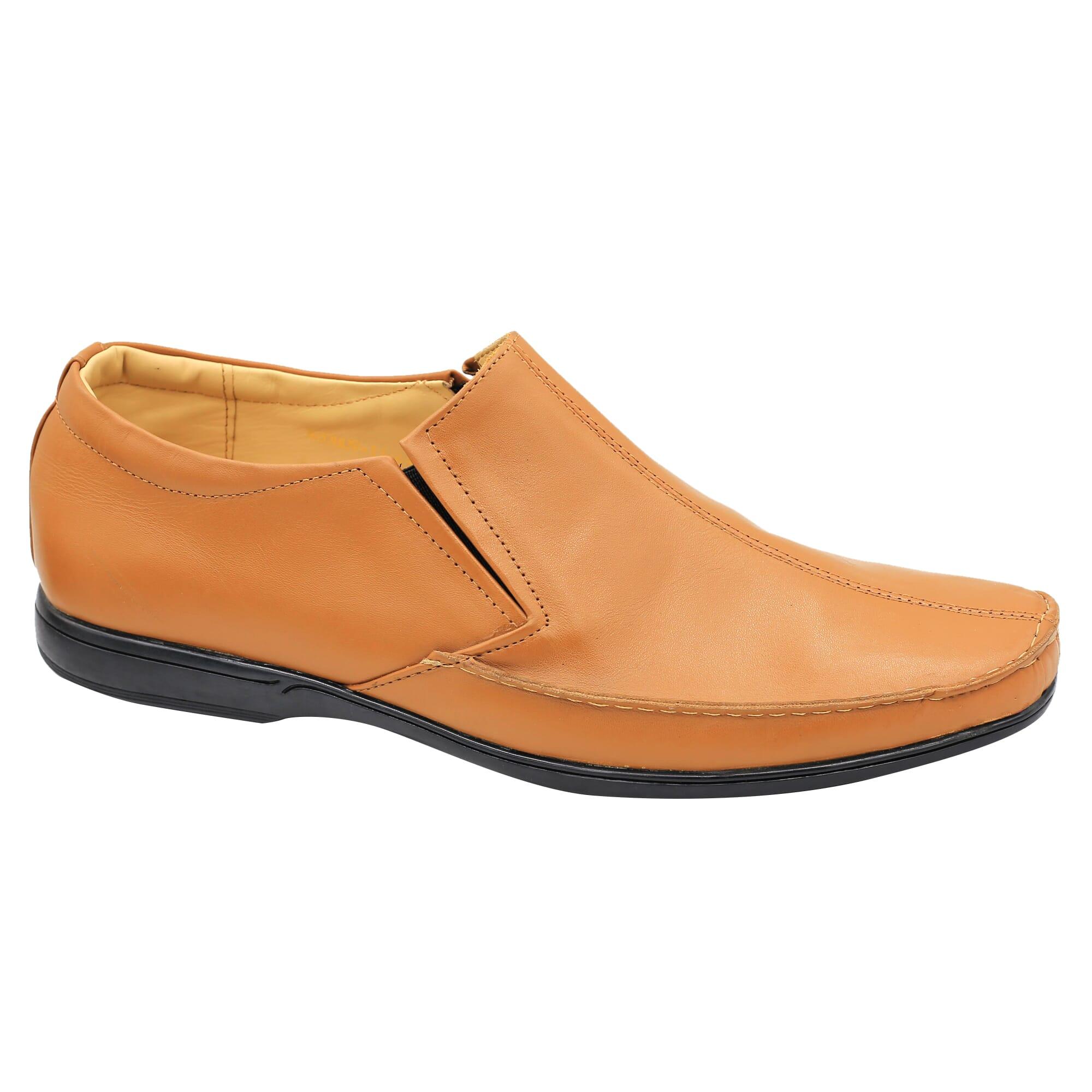 Wolfgang Genuine Leather Men's Formal Pump Shoe - Tan | Daraz.lk