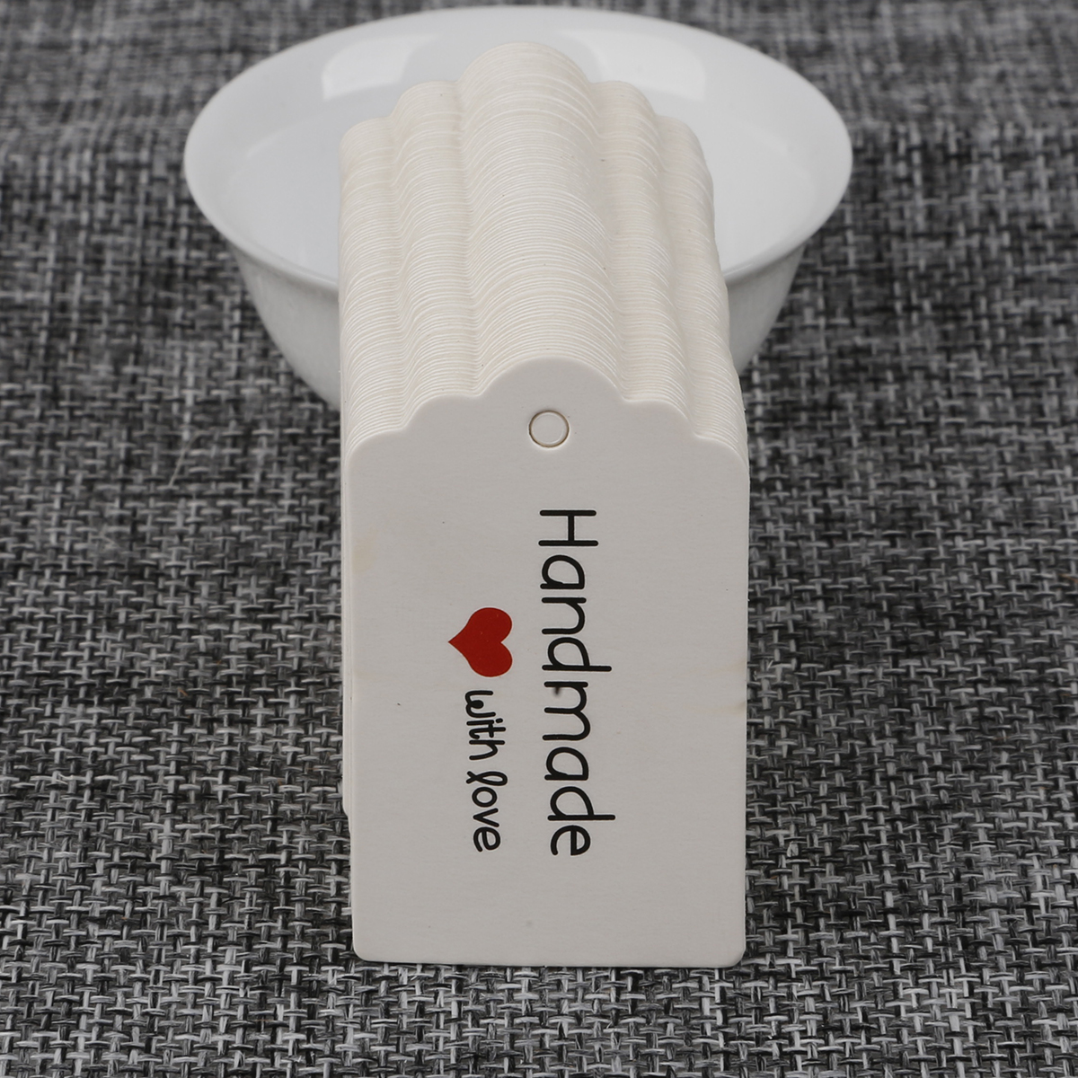 100PCS Kraft Paper Packaging Hang Tags Card for DIY Handmade Christmas ...