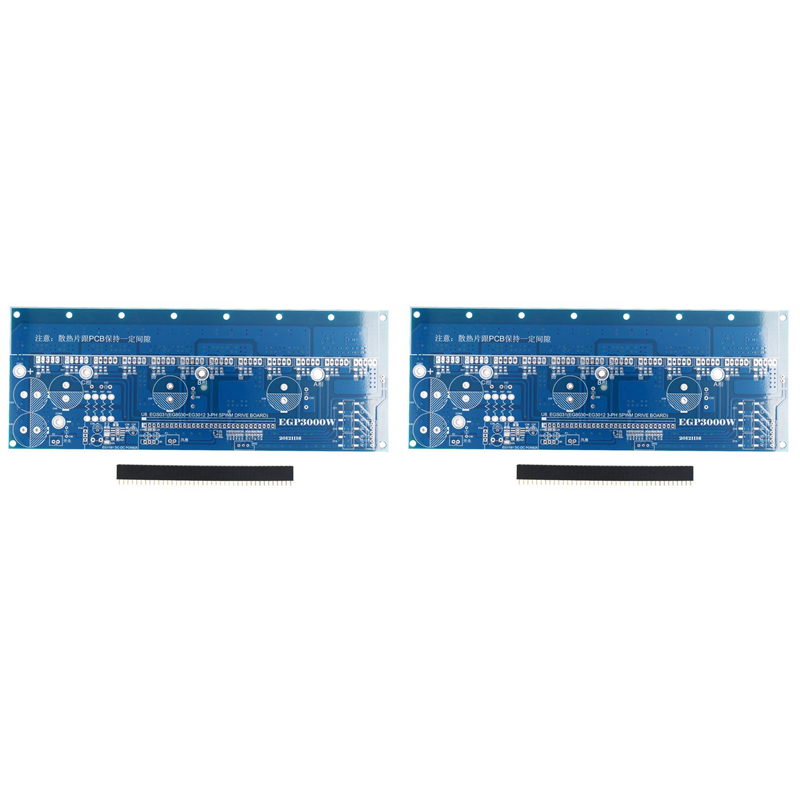 2 Pcs EGP3000W Three-Phase Inverter Pure Sine Wave Power Board PCB ...