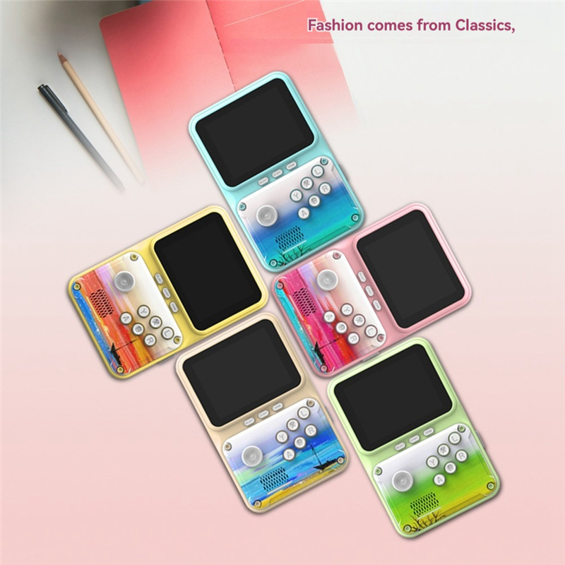Handheld Retro Game Console 2.8 Inch 500 Games Retro Arcade AV ...