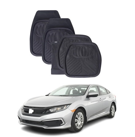 Universal 5ps Black Color Bucket car mats for all Cars | Daraz.lk