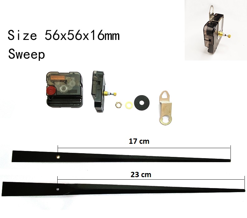 High Torque Clock Mechanism Machine with Metal Hand DIY Wall Clock ...