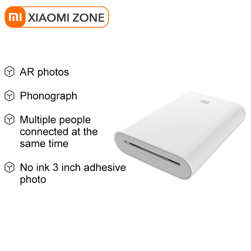 Pocket Photo Printer Global Edition 300dpi Portable Photo Printer With ...