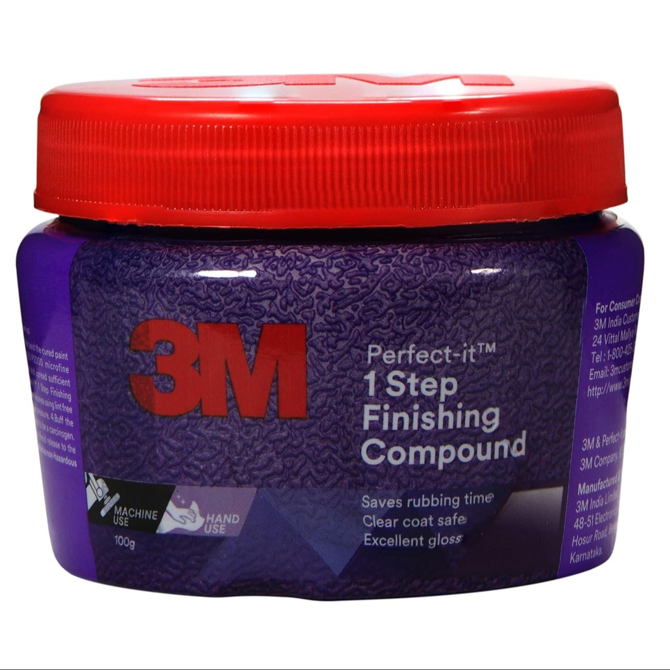3M Perfect-It 1-Step Finish Compound (100 g) | Remove Minor Scratches ...