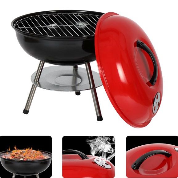 14″ Portable Charcoal BBQ Grill – Kettle | Daraz.lk