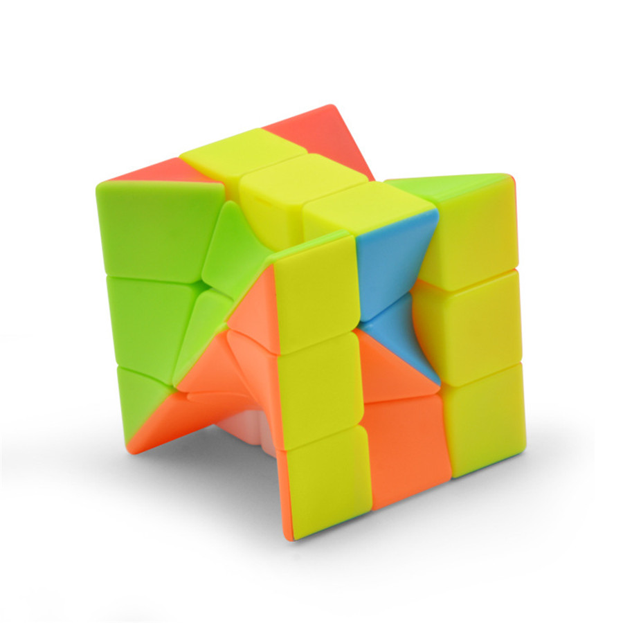 Twist 3x3x3 Stickerless Magic Cube Speed Cube Rubik Distorted | Daraz.lk