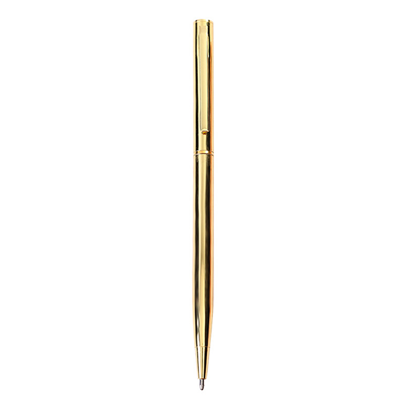 Simple Metal Ballpoint Pen Student School Stationery Signature Pen ...