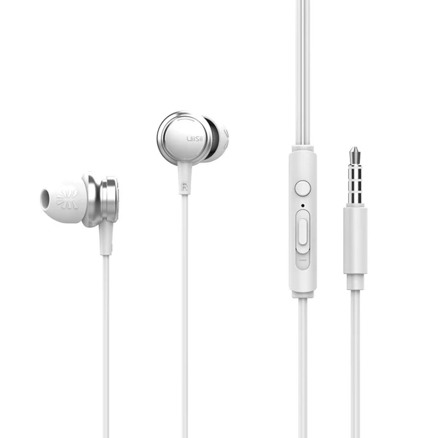 UiiSii HM9 In-Ear Deep Bass Metal Earphones handfree | Daraz.lk