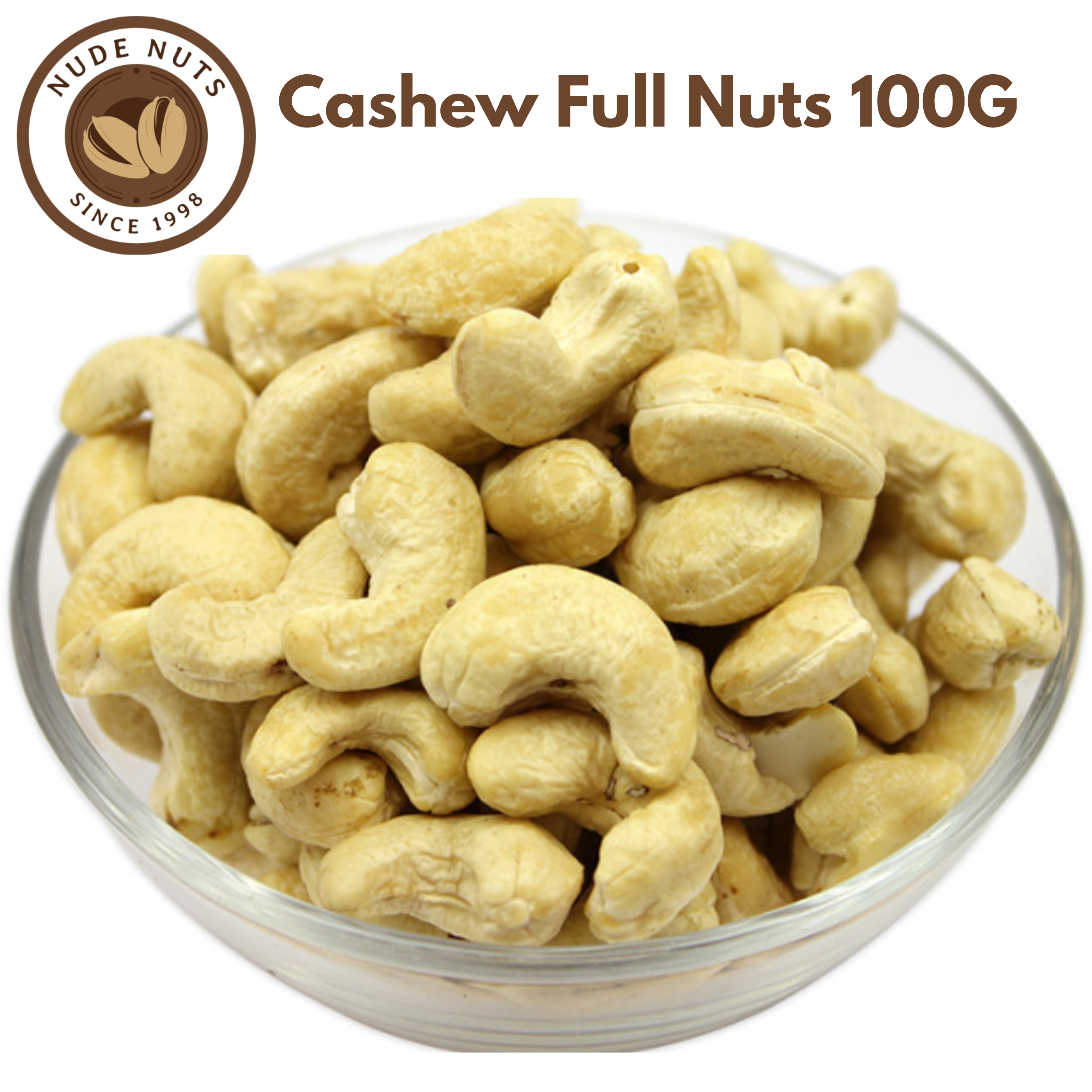 NUDE NUTS Cashew Full Nuts 100G | Daraz.lk