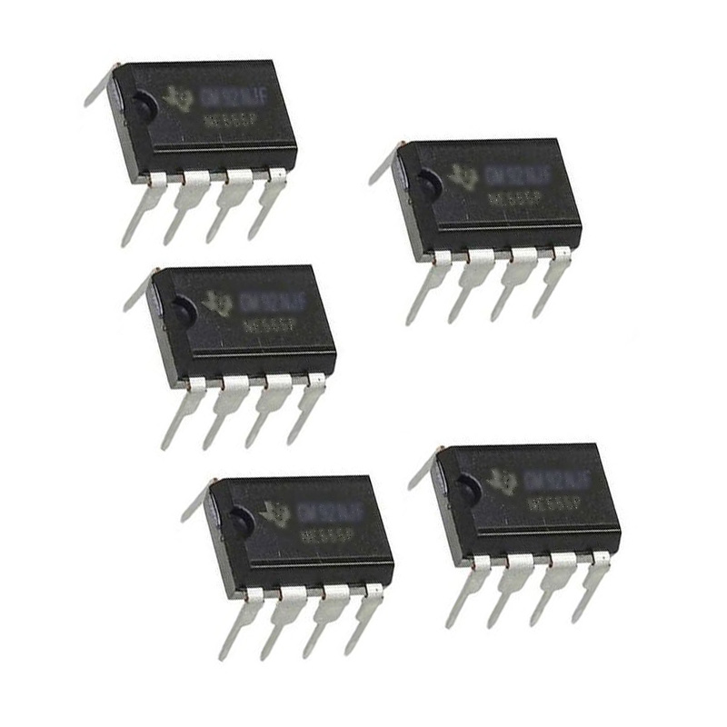 5PCS | NE555 555 Timer IC Integrated Circuit Chip DIP-8 for DIY ...