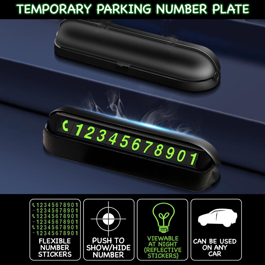 Car Parking Mobile Number Display Card | Daraz.lk