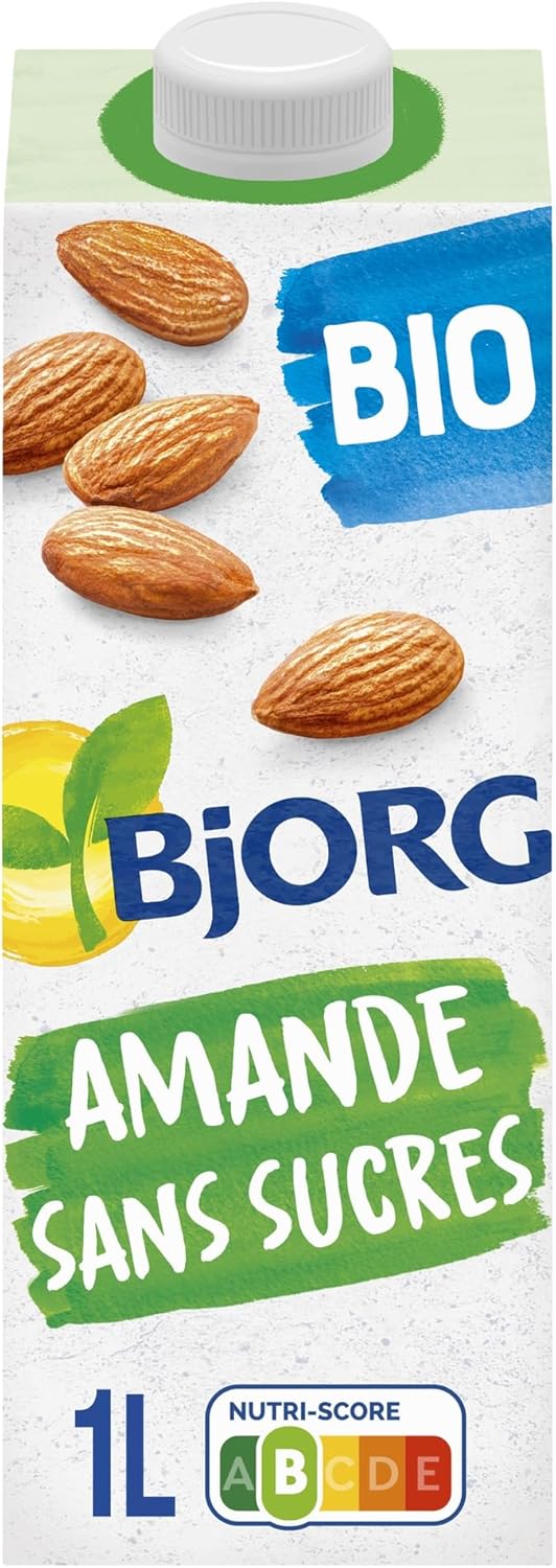 Bjorg Organic Almond Milk No Sugar 1L FROM INDIA (SAM) | Daraz.lk