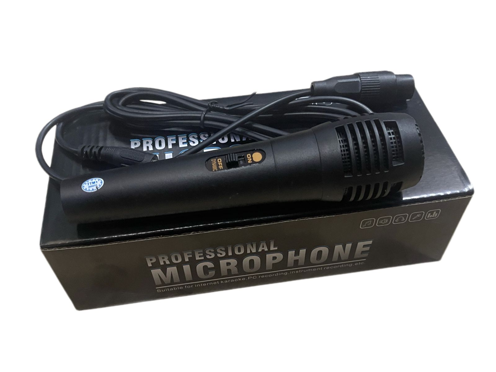 Wired Handheld Dynamic Microphone Professional Mic for Karaoke Speech ...