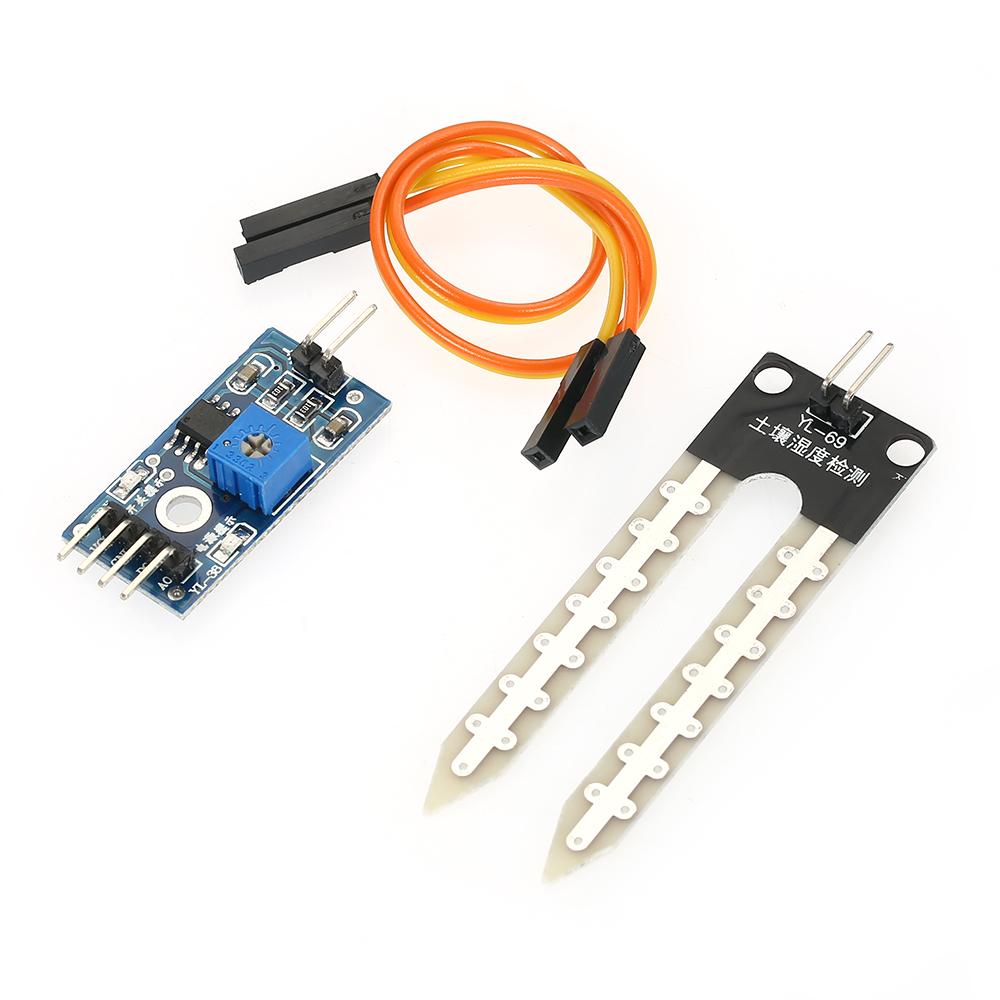 Soil Moisture Sensor Soil Humidity Detection Modul-e Soil Moisture ...
