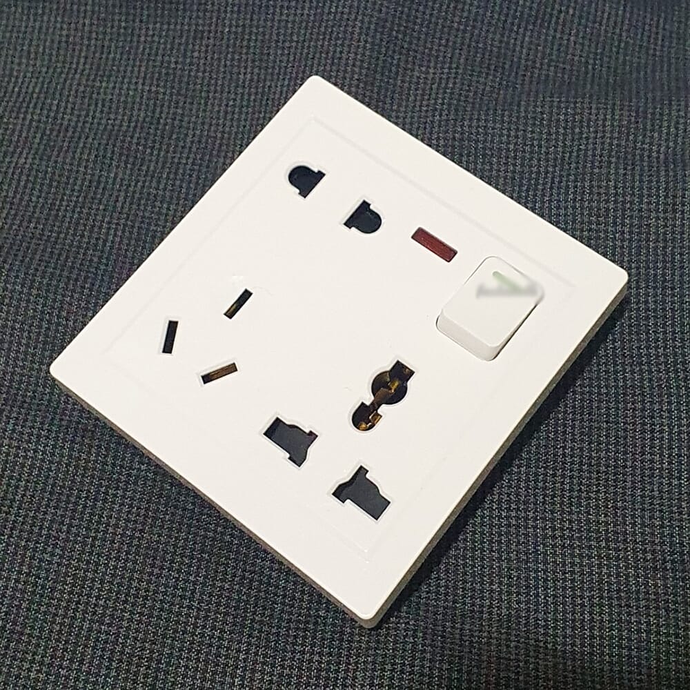 High Quality Universal Multi Wall Socket and Switch | Daraz.lk
