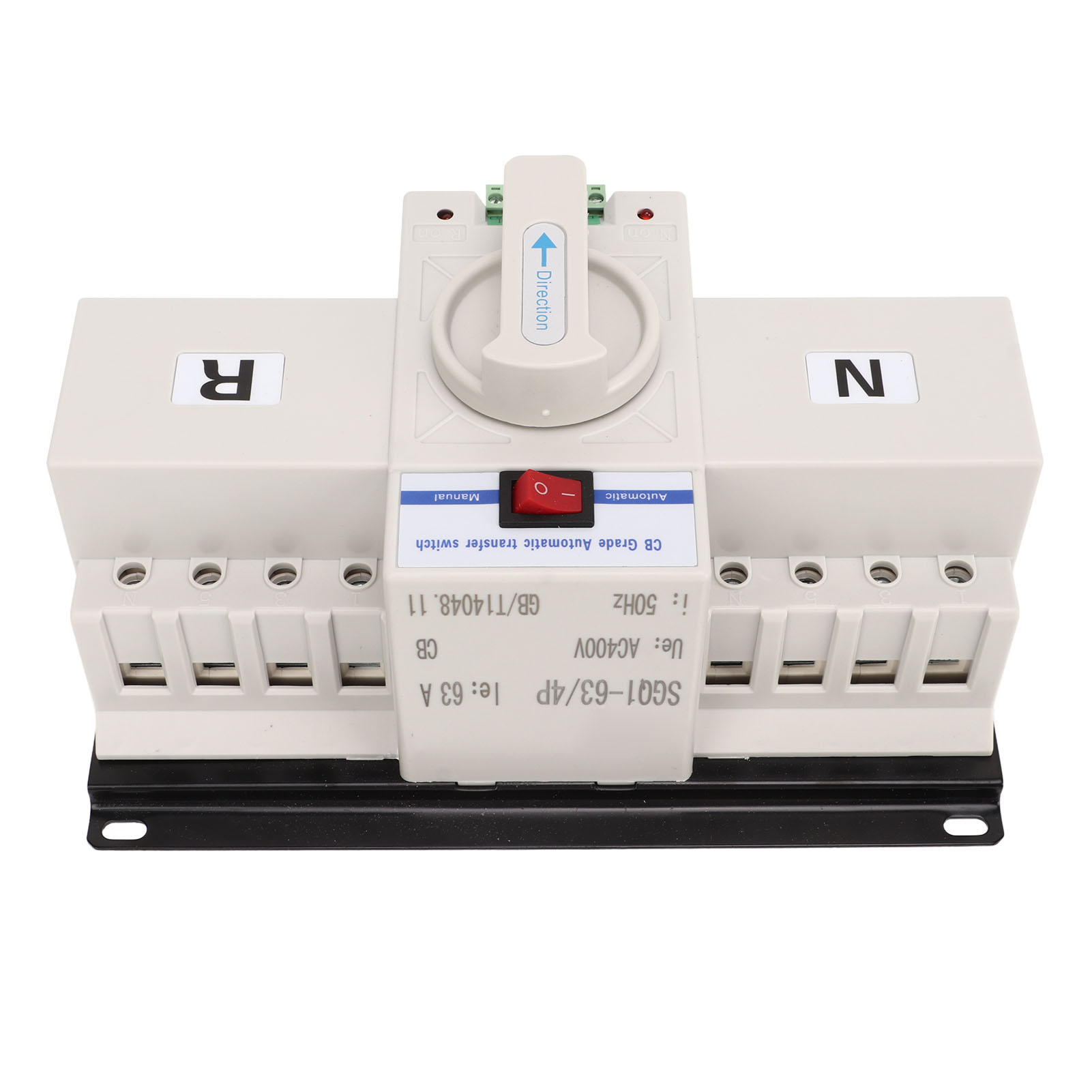 4P Dual Power Automatic Transfer Switch 63A Circuit Breaker Changeover ...