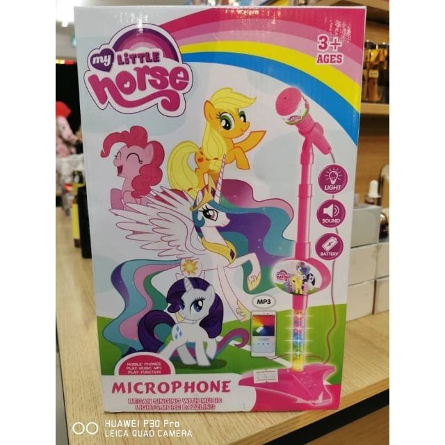 My Little Pony Horse Microphone Music & Light Toy Set | Daraz.lk