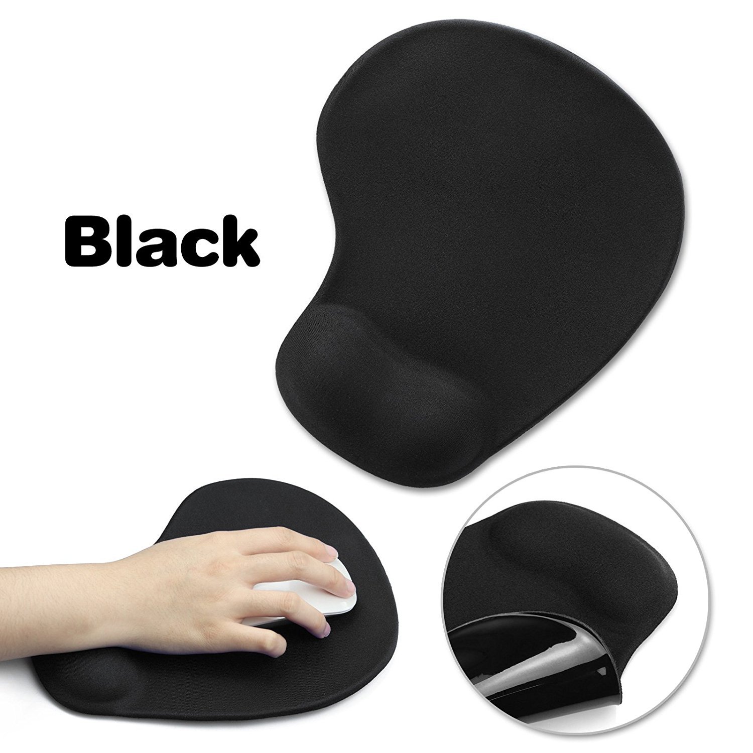 Gel Mouse Pad Comfortable Mouse Mat Silica Comfortable Cooling Gel with ...