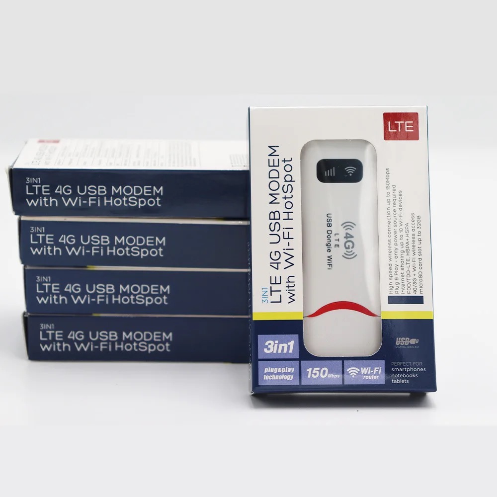 4G Dongle 3G,4G LTE USB wireless hotspot router portable mi-fi 4g ...