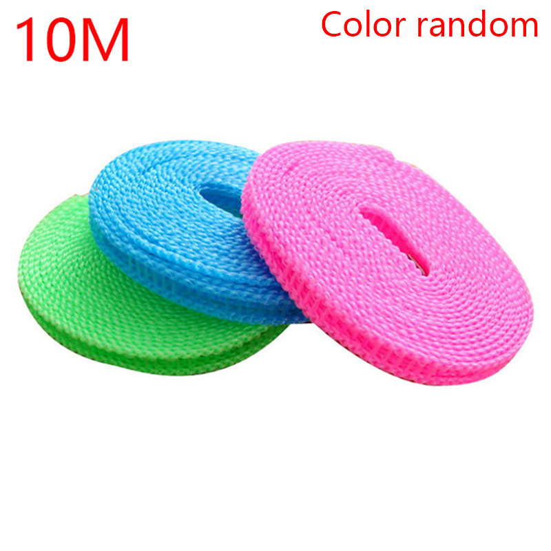 Windproof Clothesline 3/5/8/10 meters Durable Travel Clothes Line Rope ...