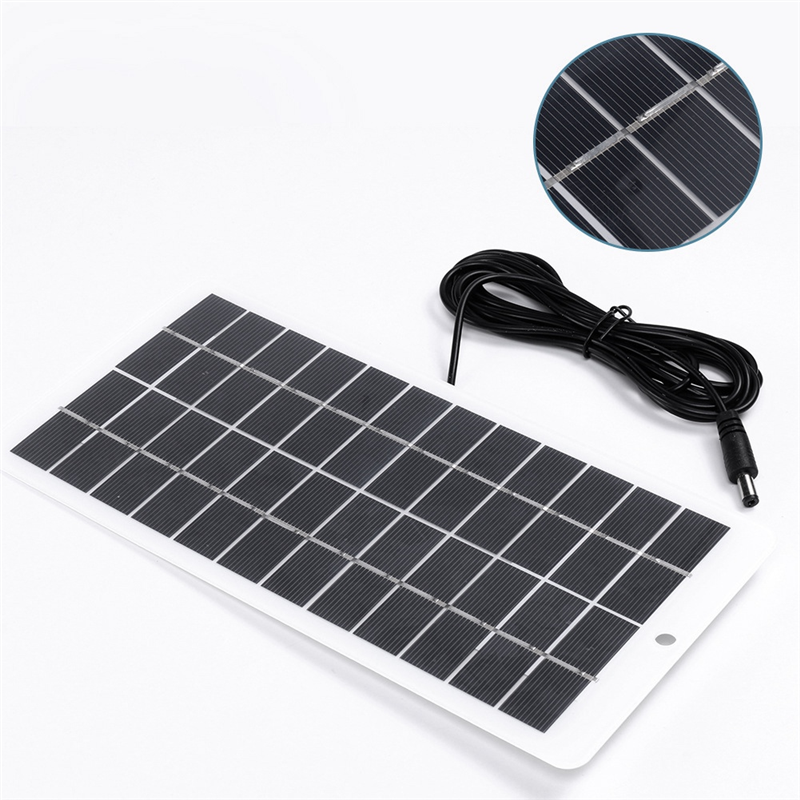 5W 12V Solar Panel Polysilicon Panels Outdoor Solar Battery Charger ...