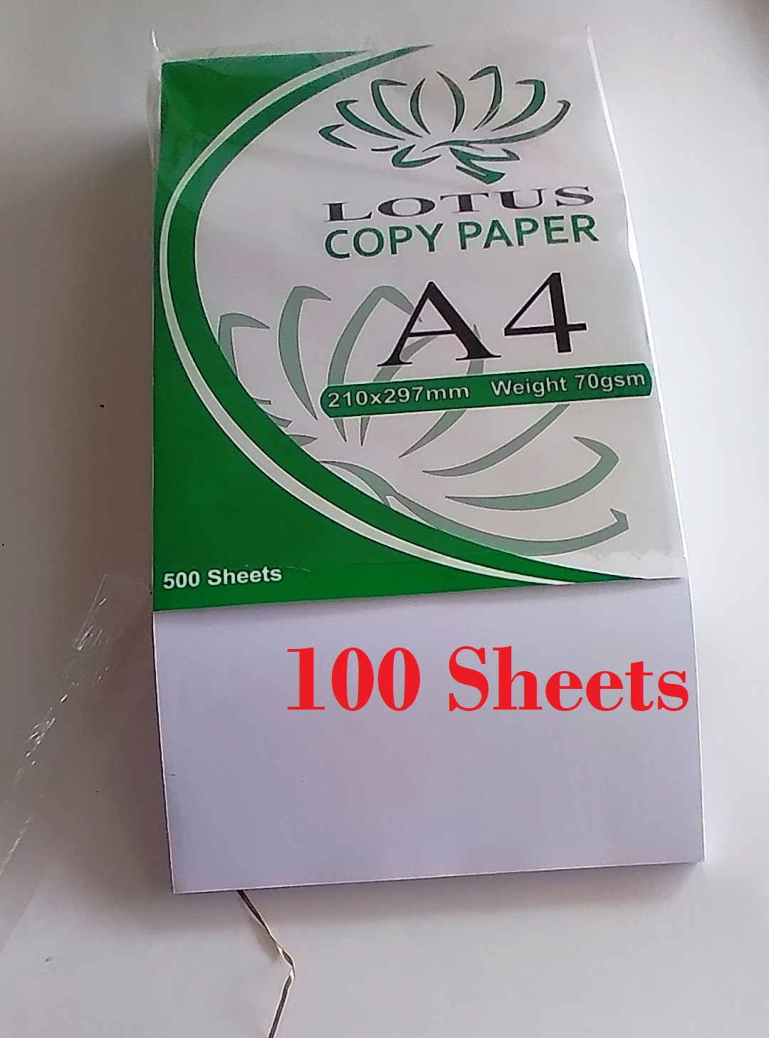 70 GSM A4 Photocopy Paper 100 Sheets Pack | Daraz.lk