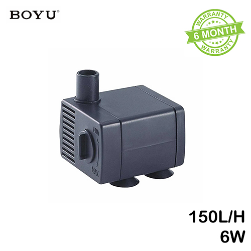 BOYU SP-500 150L/H 6W Submersible Aquarium Fish Tank Water Pump Mini ...