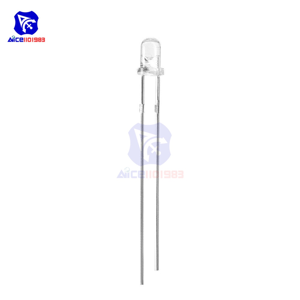 【VA VA VOOM】3mm 940nm Infrared Emitter DC 1.2V LED IR Light Emitting ...