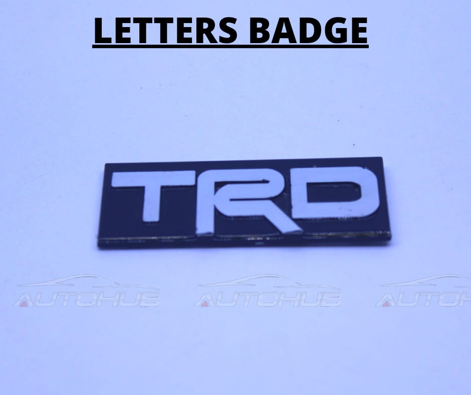 TRD Badge Emblem for Toyota Cars | Daraz.lk