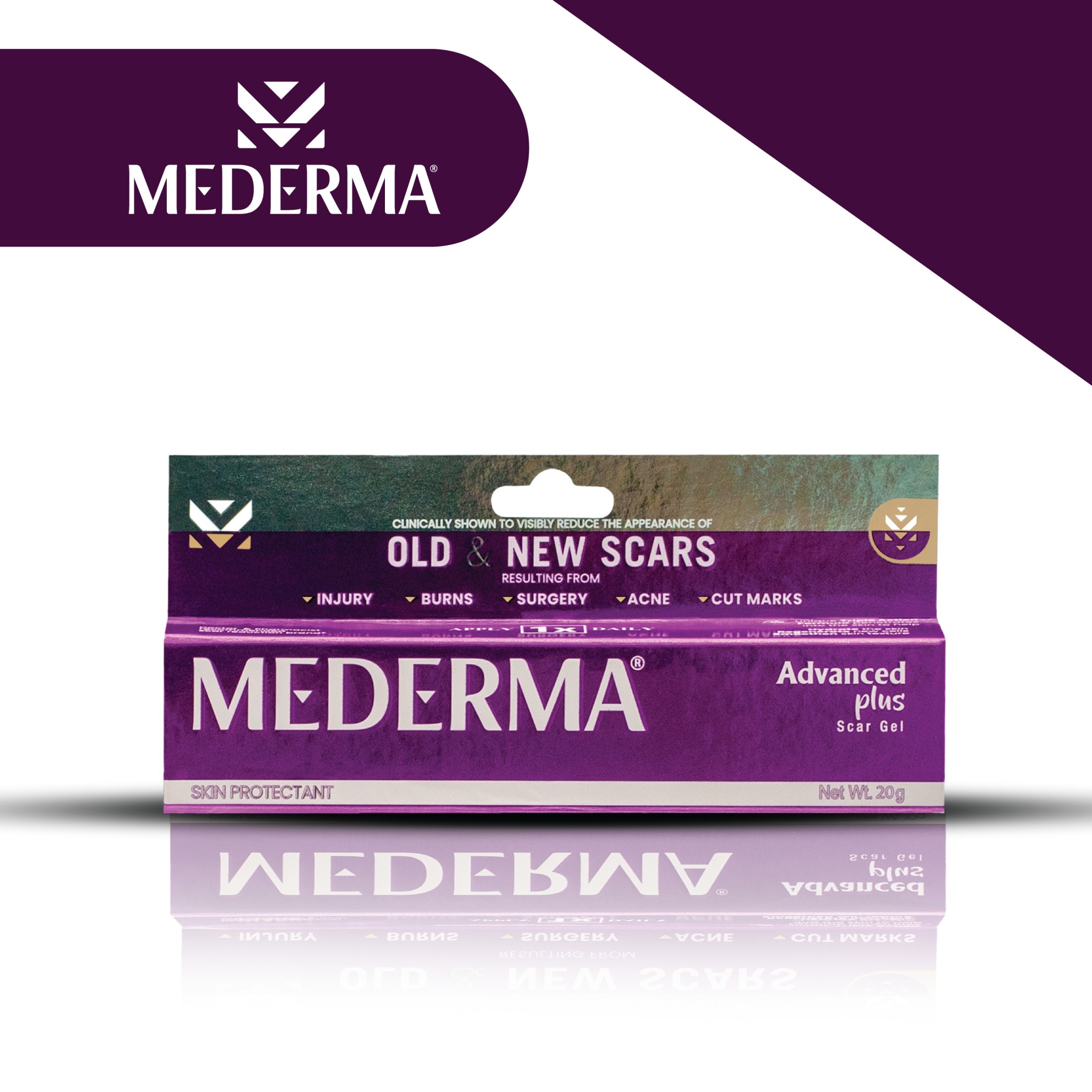MEDERMA ADVANCED PLUS SCAR GEL (REG) 20 GM | Daraz.lk