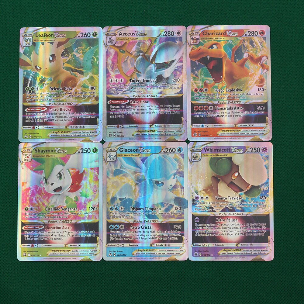 【Serendipity party】Spanish Pokemon Cards Charizard Vmax GX MEGA Pokmo ...