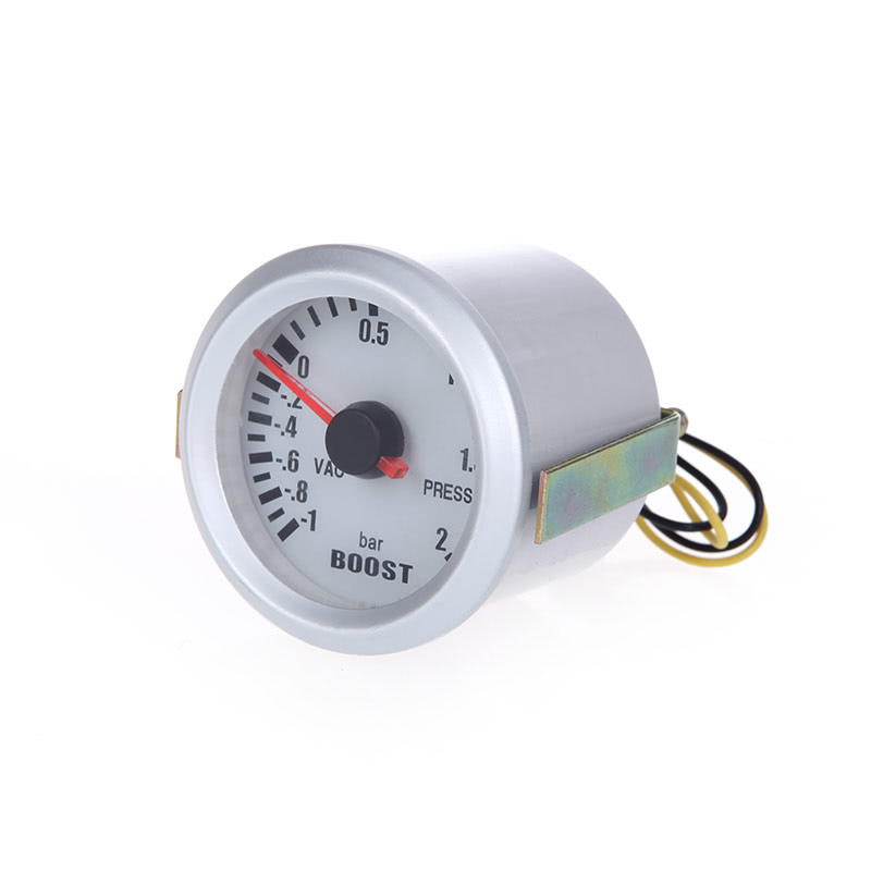 Turbo Boost Vacuum Press Gauge Meter for Auto Car 2" 52mm 1~2BAR Blue ...