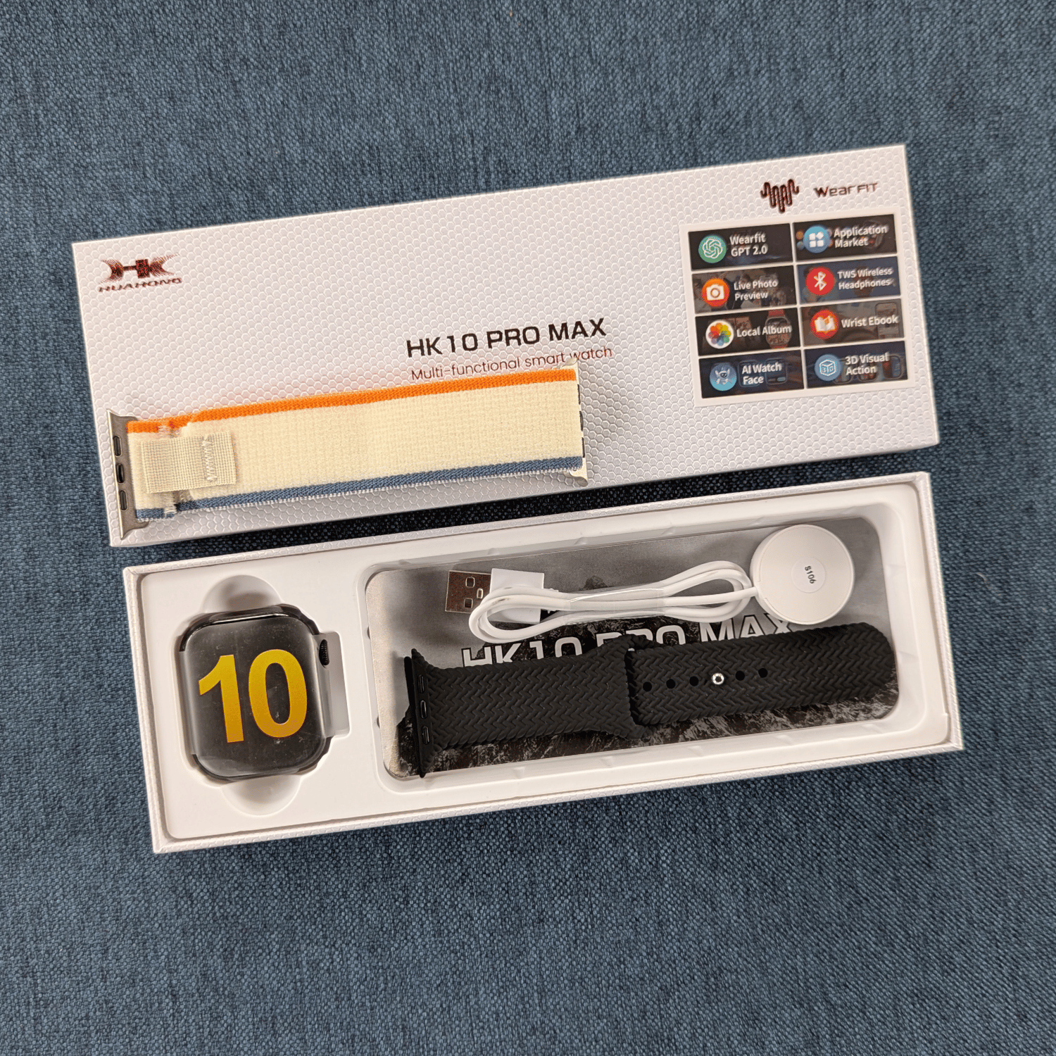 HK10 Pro Max Gen6 Series 10 AMOLED Smartwatch Upgrade from HK10 Pro ...