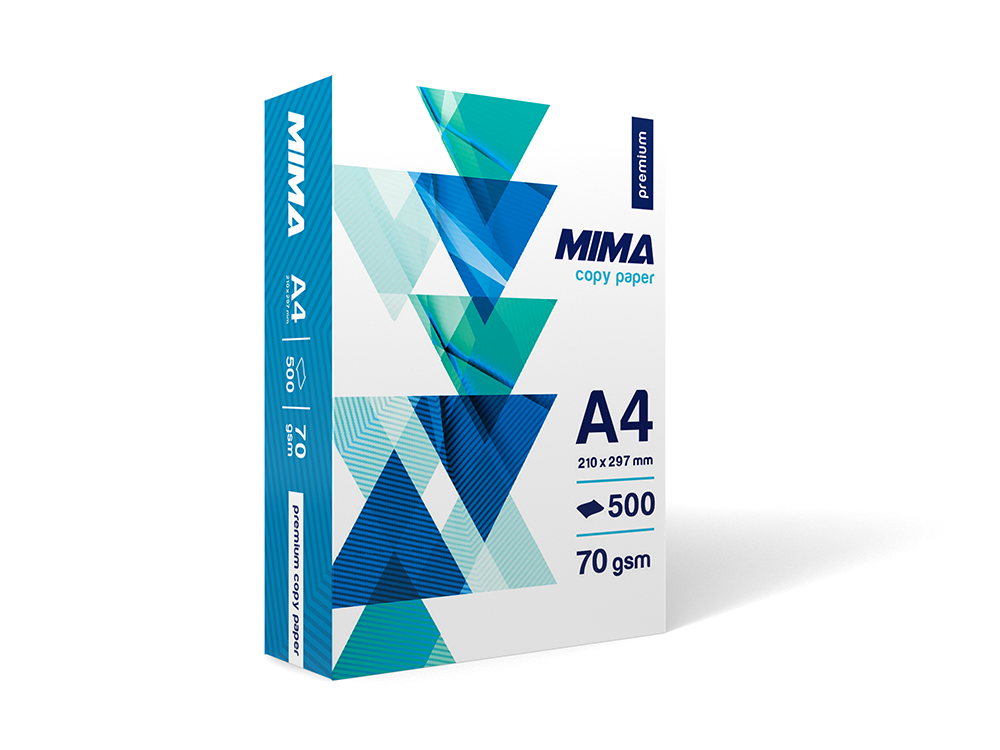 MIMA PREMIUM A4 COPY PAPER 70 GSM - 500 SHEETS IN A PACK (500 X 1 ...