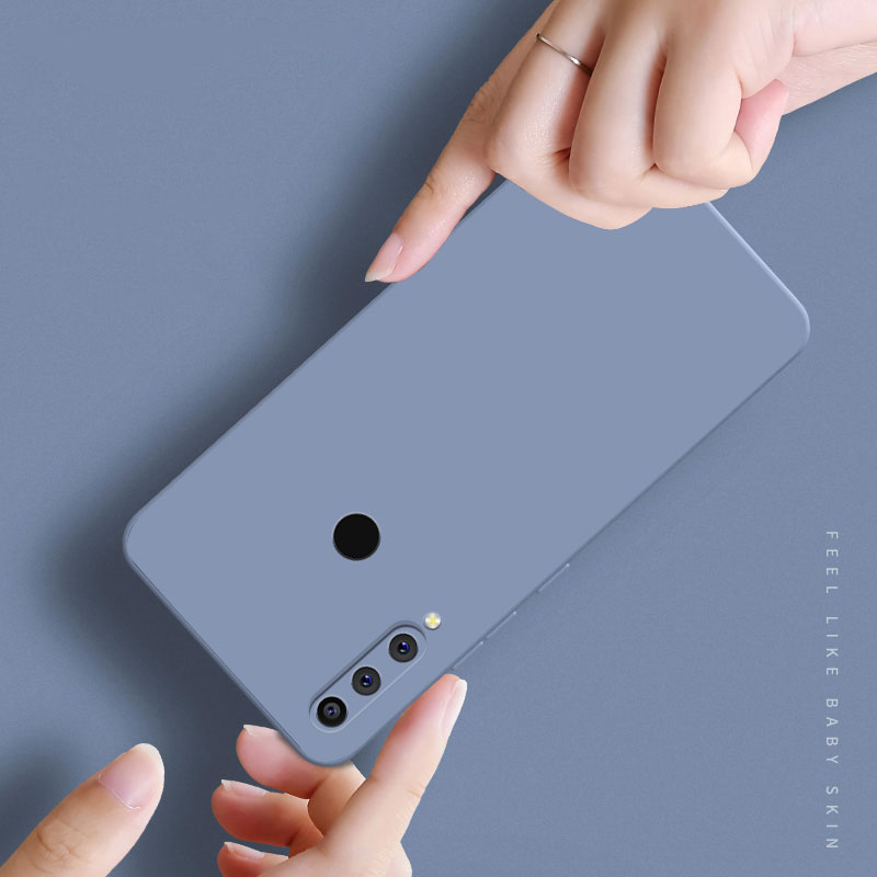 Huawei Y6P Y7P Y6 Y7 prime Y9 prime 2019 Y9s Liquid Silicon Case Phone ...