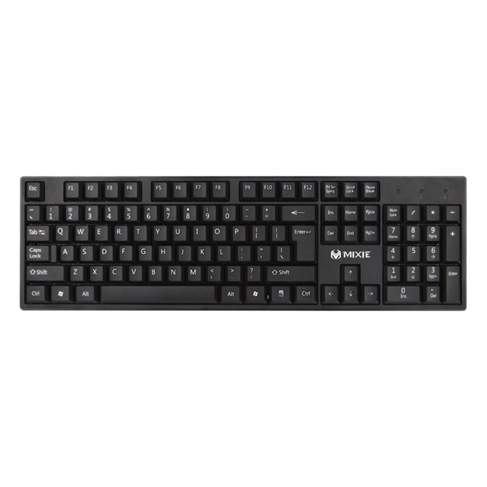 MIXIE X7S imitation mechanical Full USB keyboard and numbers fashion ...
