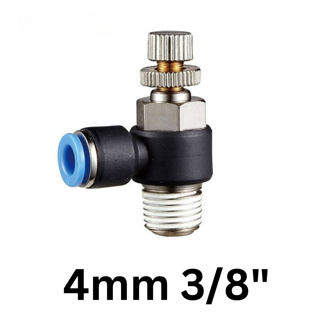 Pneumatic One-Way Flow Speed Control Valve 4mm-10mm | Daraz.lk