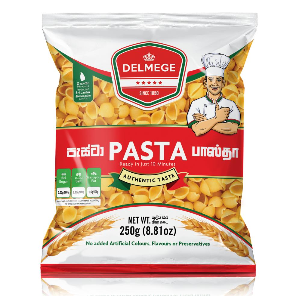 Delmege Pasta - Shell Small 250G | Daraz.lk