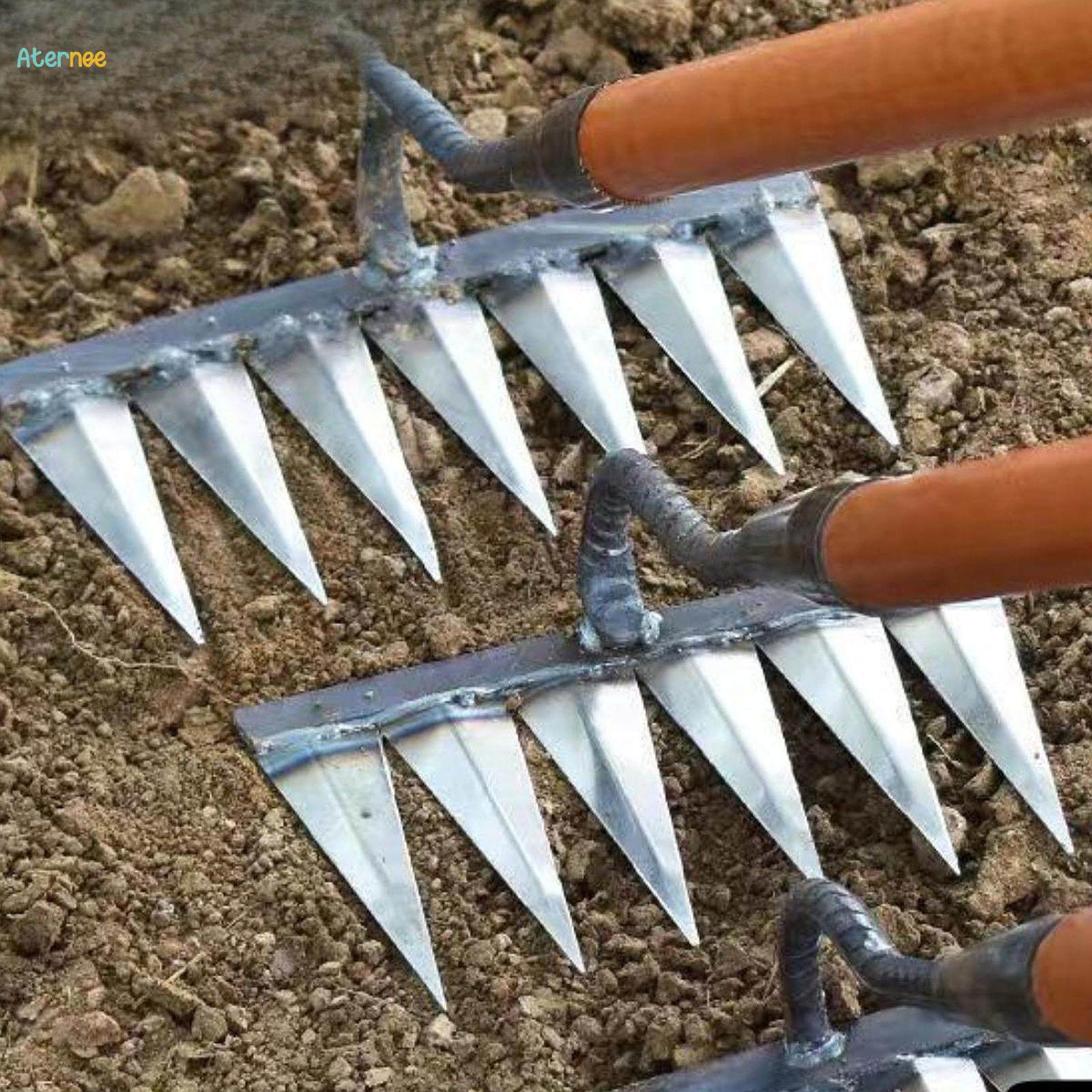 Weeding Rake Garden Weeding Tool for Farming Vegetable Plowing Tilling ...