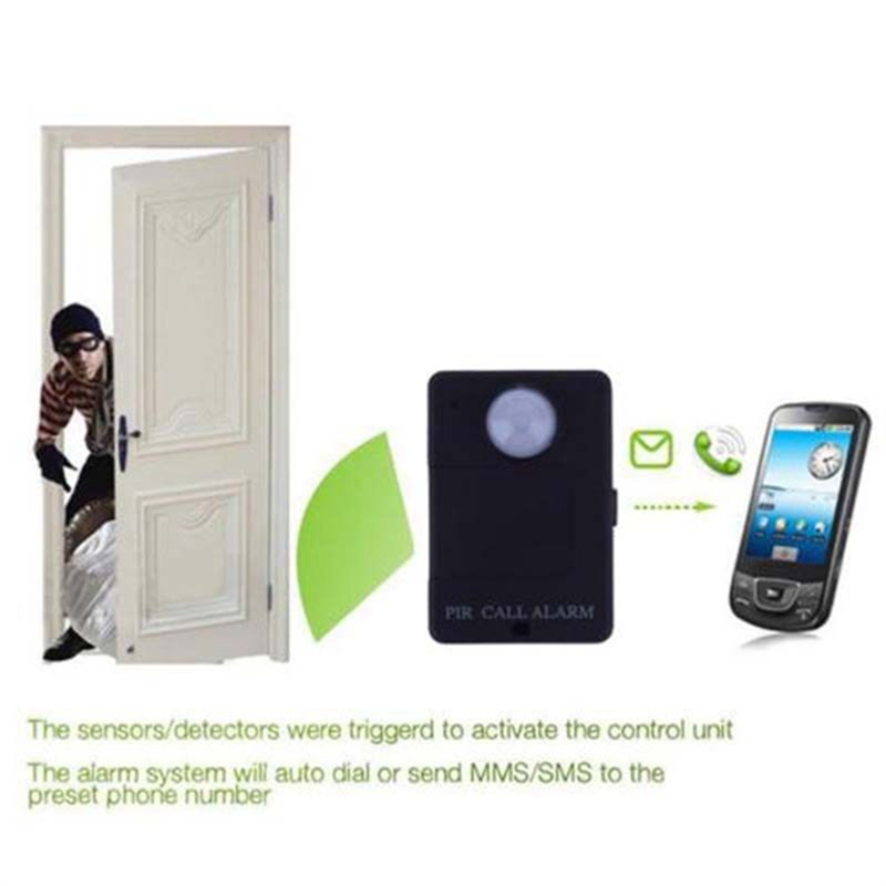 Mini GSM PIR Alarm Motion Sensor Alarm Infrared Wireless GSM Alarm Anti ... Mini GSM PIR Alarm Motion Sensor Alarm Infrared Wireless GSM Alarm Anti ...