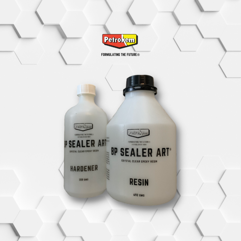 PETROKEM BP SEALER ART® (Resin & Hardener) 1KG | Daraz.lk