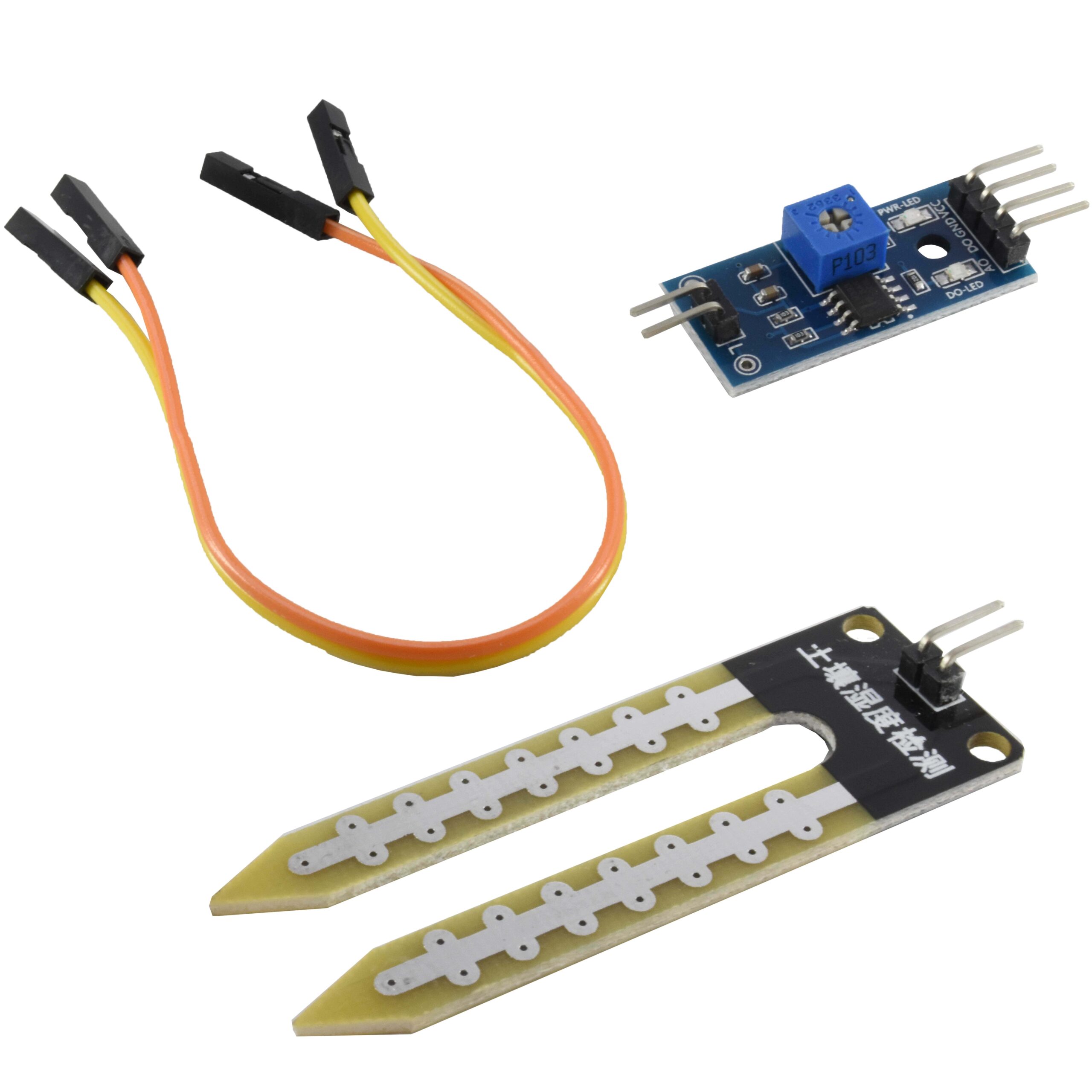 Soil Humidity Moisture Detection Sensor with Analog Module