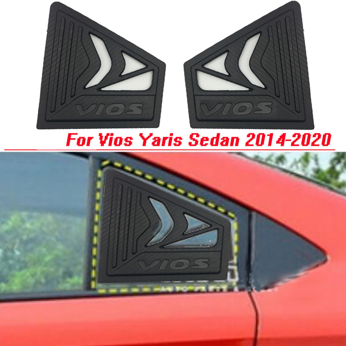 For Toyota Vios Yaris Sedan 2014-2020 Exetrior Rear Car Side Window ...
