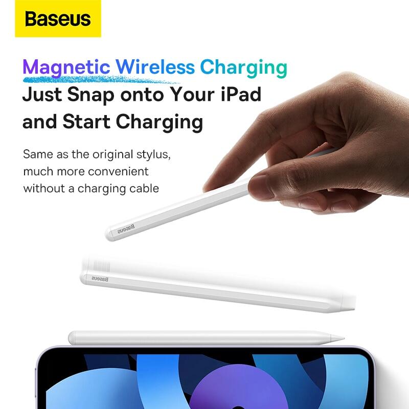 Baseus Stylus Pen For Apple Pencil 2 with Wireless Charging for iPad ...