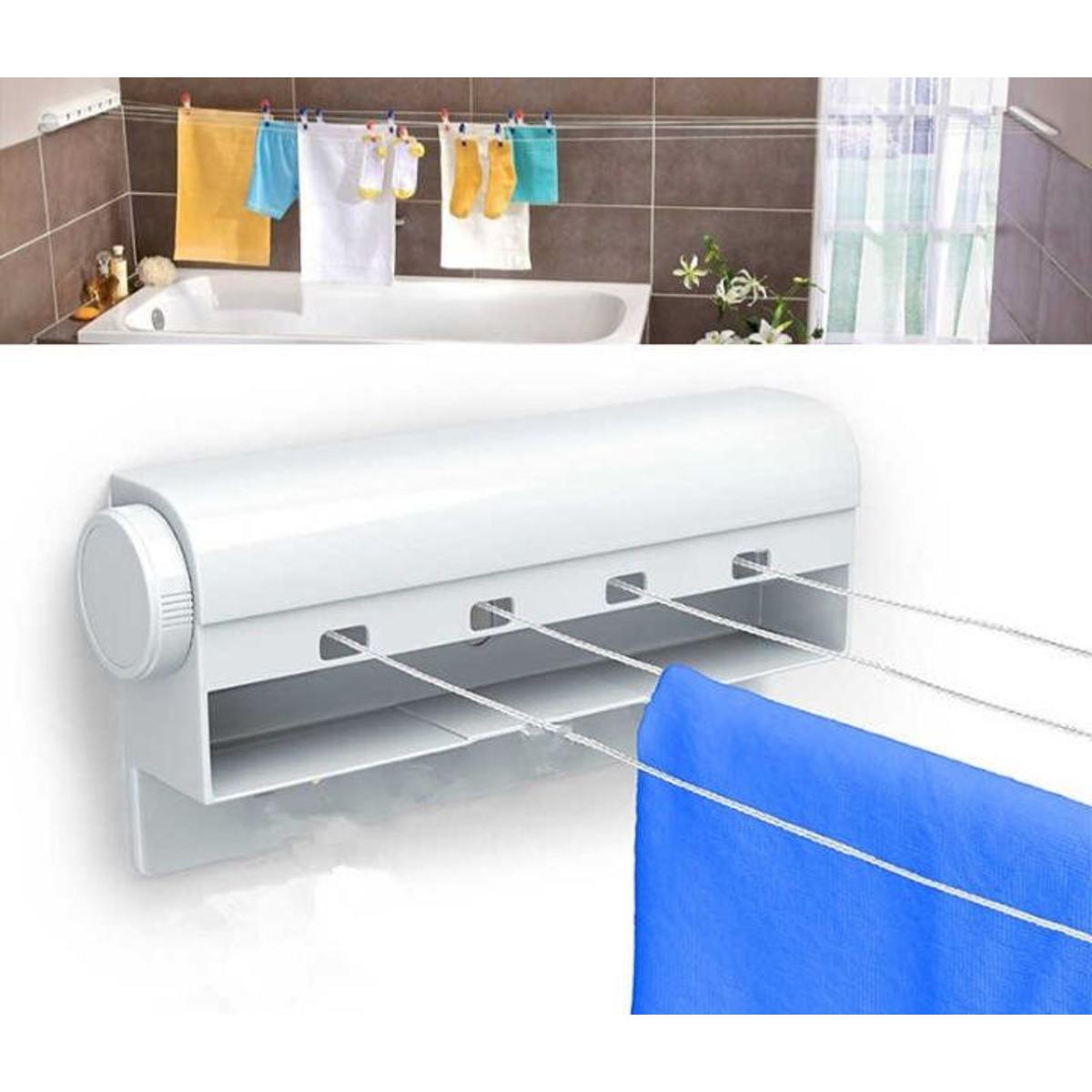 High Quality Retractable Automatic Clothesline 4-Line Clothes/Towels ...