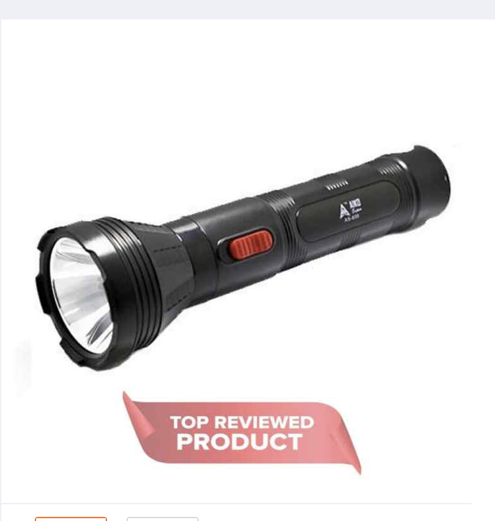 Super Rechargeable Torch | Daraz.lk